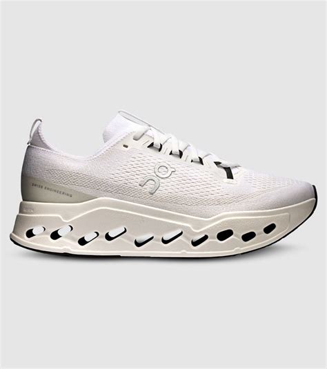 On Cloudsurfer Max Mens White White The Athletes Foot
