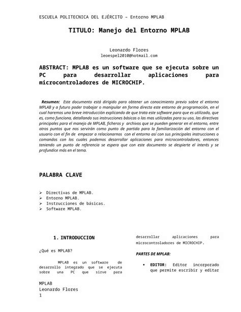 Docx Mplab Paper Pdfslidenet