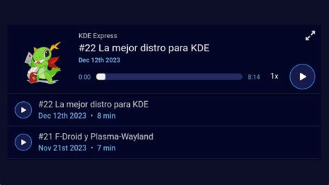 Episodio 22 De Kde Express La Mejor Distro Para Kde Kde Blog