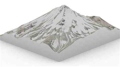 Mount Shasta 3d Model Turbosquid 2017728