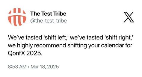 Softwaretesting Qonfx2025 Qa Testingcommunity Thetesttribe The