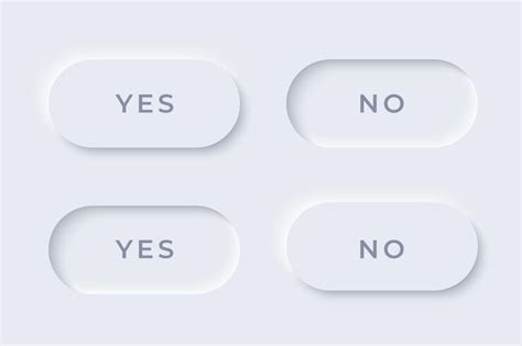 premium vector neumorphism button design set toggle switcher vector illustration