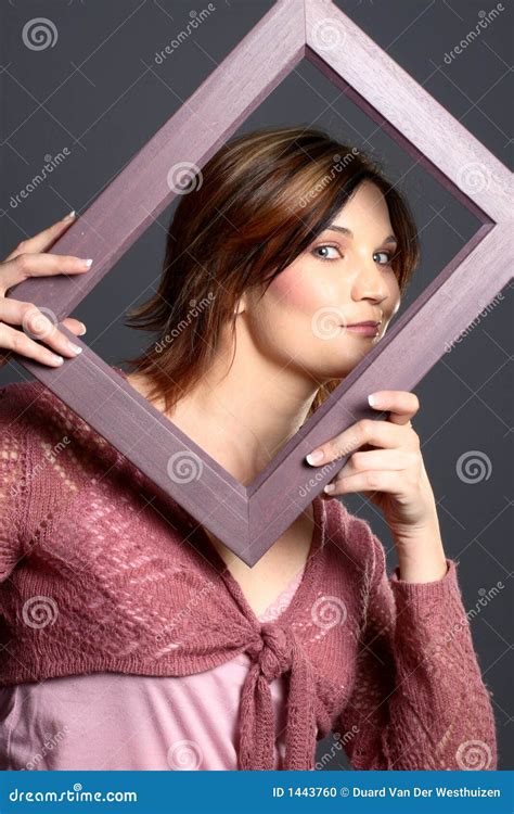 Model Frame Stock Photo Image Of Cute Expression Adult