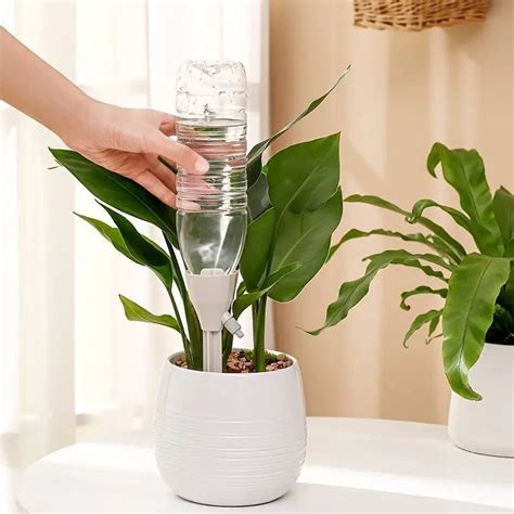 2 יחידות מכשירי השקיה אוטומטיים מכשיר השקיה בטפטוף מתכוונן Temu