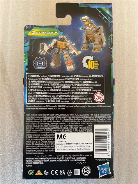 Transformers Evolution Dinobots Core Volvanicus Grimlock Scarr Slug Swoop Sludge