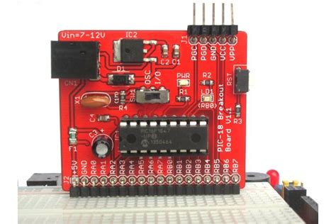Breakout Board For Pic16f628a Pic16f1847 By Embedded Lab On Tindie