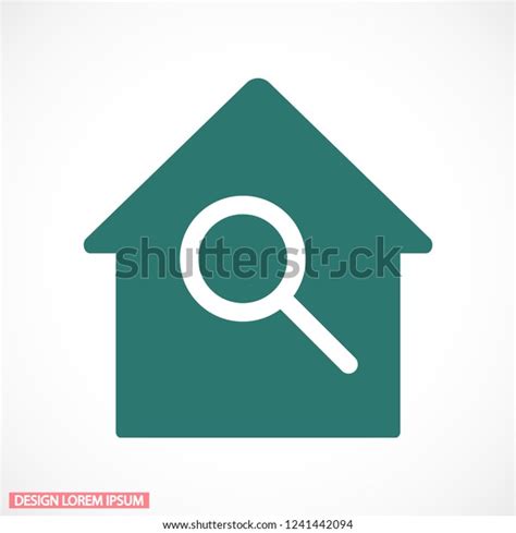 Map Pointer House Vector Icon Stock Vector Royalty Free 1241442094 Shutterstock