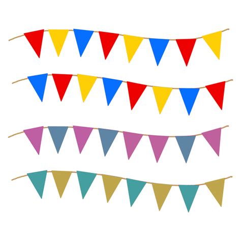 Festival Flags Banderitas Wallpaper Background 23956873 Png