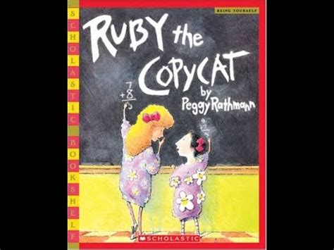 Ruby The Copycat By Peggy Rathmann Read Aloud Youtube