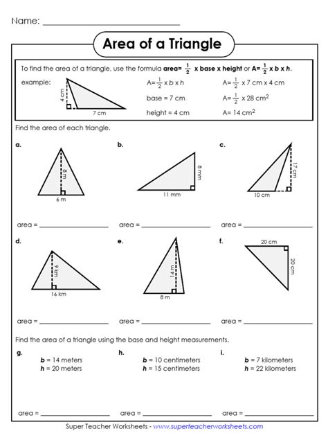 Area Triangle Basicgjwol Pdf