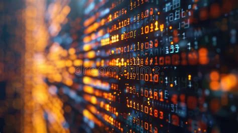 Digital Transformation Algorithm Concept Stock Illustration