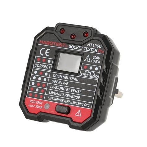 Electrical Socket Tester Model Name Number HT106D At 3500 Piece In Hyderabad