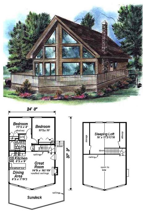30x30 Cabin Floor Plans With Loft Shop On Pinterest