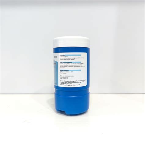Veterinary Injectable Drugs Iron Dextran Injection For Effective Iron Deficiency Therapy