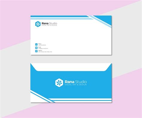 Premium Vector A Corporate Professional Envelope Design