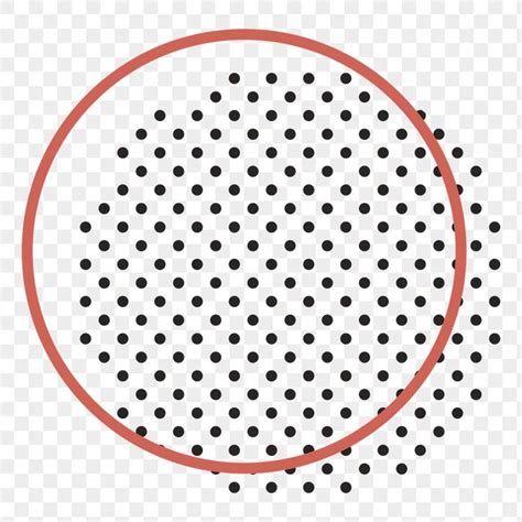 Abstract Overlapping Circles PNG Sticker