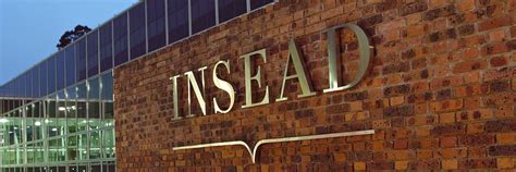 Mba News You Need Insead Donation Largest In School History