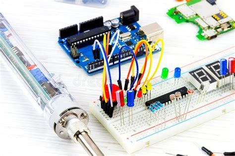 Computer Programming Microelectronics Stock Photo Image Of Arduino Creativity