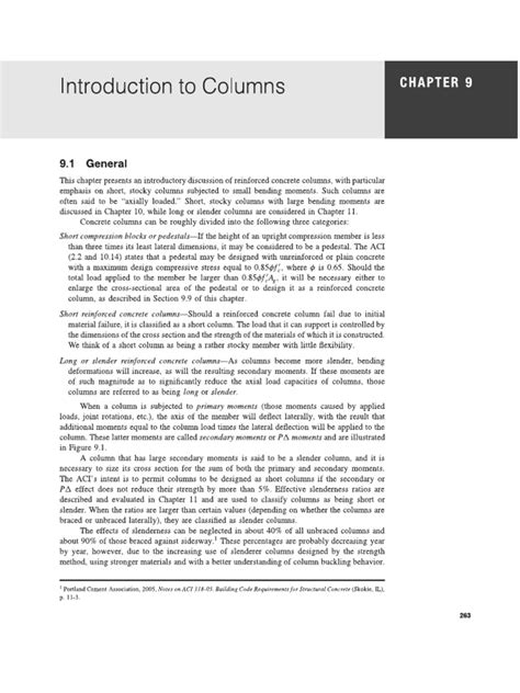 Chapter 9 Introduction To Columns Pdf