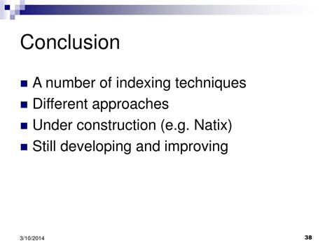 PPT XML Indexing Structure PowerPoint Presentation Free Download ID