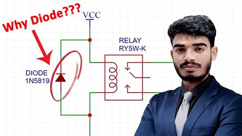 Flyback Diode Across Relay Coil At Carol Freda Blog