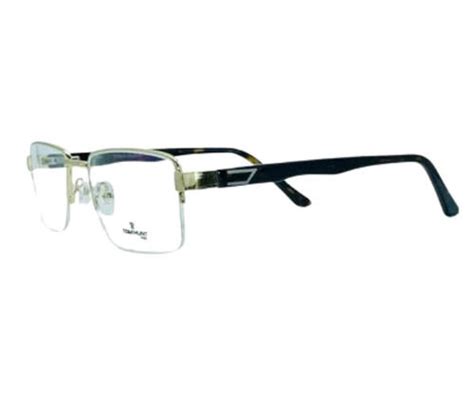 Optical Spectacles Plastic And Metal Frame Oval And Round Shapes