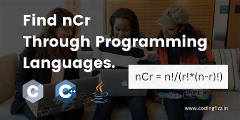 Find Ncr Through Programming Languages