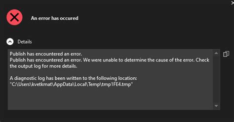 c cannot publish 6 0 wpf application stack overflow
