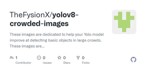 Github Thefysionx Yolov Crowded Images These Images Are Dedicated To Help Your Yolo Model