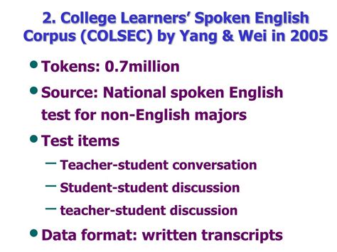 ppt chinese learner corpora and second language research powerpoint