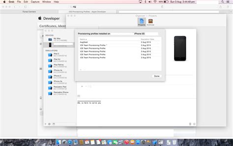 Cant Install Provisioning Profiles On Iphone Ios 8 Beta 4 Xcode 6 Beta 4 Stack Overflow