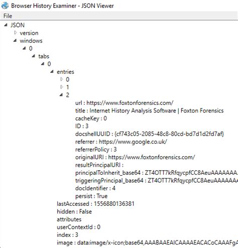 Analysing Firefox Session Restore Data Foxton Forensics