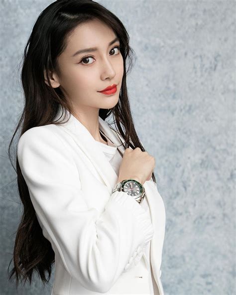 Angelababy Skin Girl Beauty Accessories Beautiful Cock Chinese Running