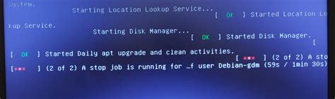 How To Deal With A Stop Job Is Running In Debian 9 For 90s Once Every 2 Or 3 Shutdowns