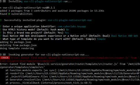 it works with vue cli 4 0 · issue 31 · nativescript vue vue cli