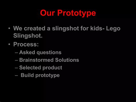 Prototype Presentation Ppt