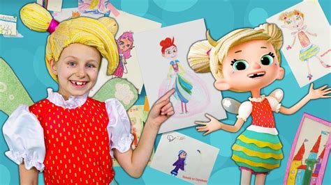 Куклы Фееринки и Игры для девочек в приложении Фейнет Фантик приглашает на КОНКУРС рисунков