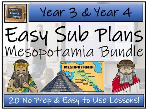 Lks2 Emergency Substitution Plans Ancient Mesopotamia Teaching