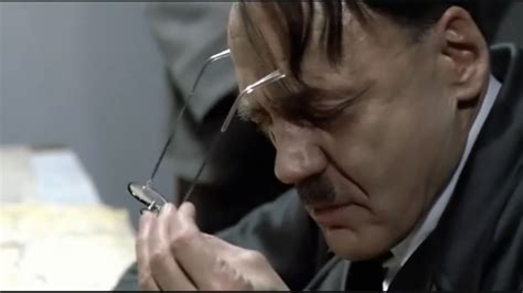 Image Original Bunker Scene Hitler Taking Off Glasses Hitler
