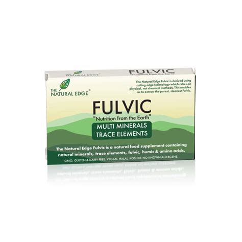 Fulvic Product Range The Natural Edge