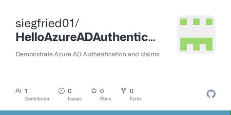 GitHub Siegfried HelloAzureADAuthenticatedFunc Demonstrate Azure AD Authentication And Claims