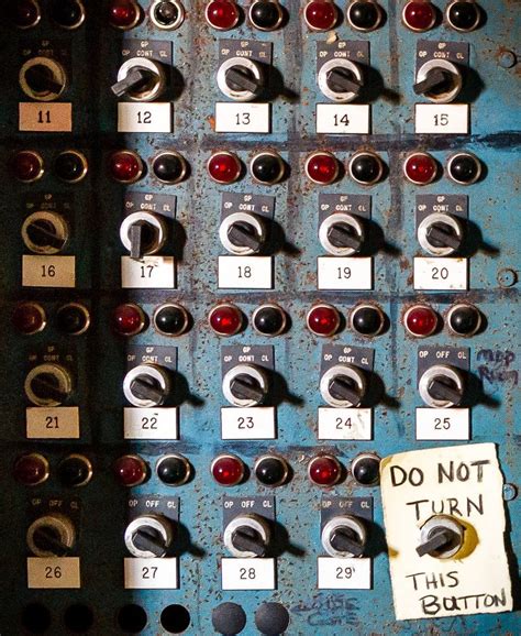 Jail Cell Control Panel At Abandoned Prison Oc 839 X 1024 R