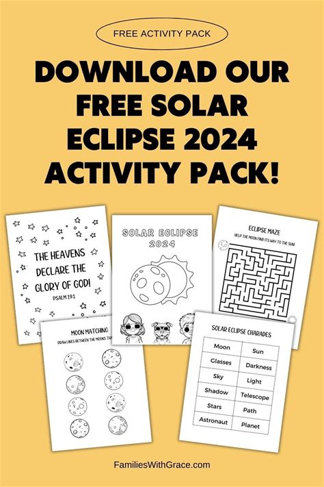 76 Eclipse Worksheet Printables Ideas Eclipse Solar Eclipse Activity