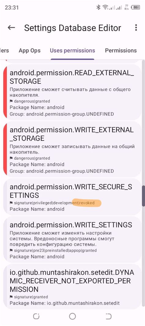 What Command Should I Run To Give Permission To SetEdit Issue 6 MuntashirAkon SetEdit GitHub