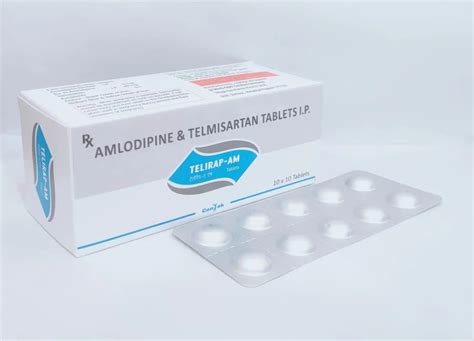 Telmisartan And Amlodipine Tablets Ip At ₹ 900box Amlodipine Besylate Tablet In Panchkula Id