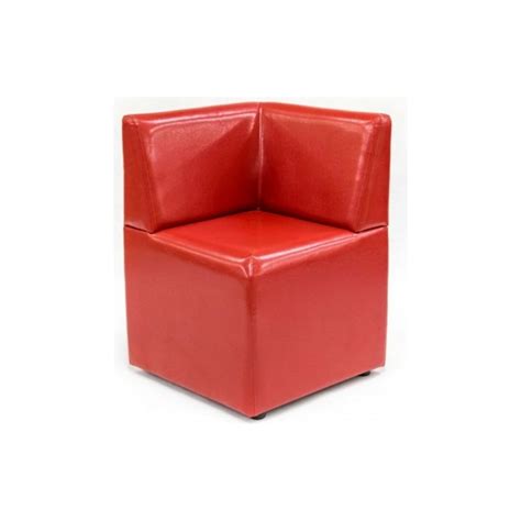 Угловая секция Мягкий офис Ритм красная РТ802КР выгодная цена отзывы