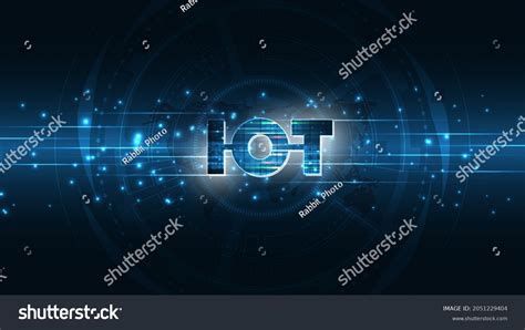 Internet Things Iot Connectivity Concept Network Stock Vector Royalty Free 2051229404