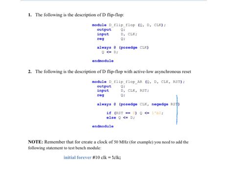 Solved Simulate The Sequential Circuit Show Below Clock