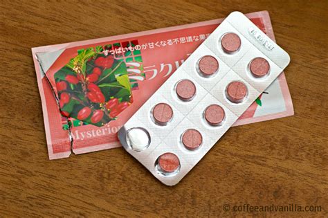 Miracle Berries And Miracle Fruit Tablets That Did Not Work Coffee