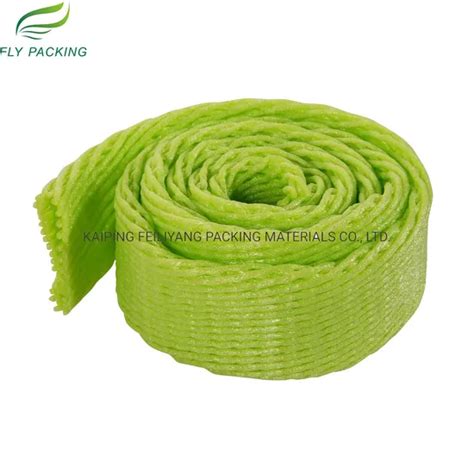 Stone Fruit Packing Polyethylene Foam Packaging Material Mesh Foam Net In Roll Foam Packaging
